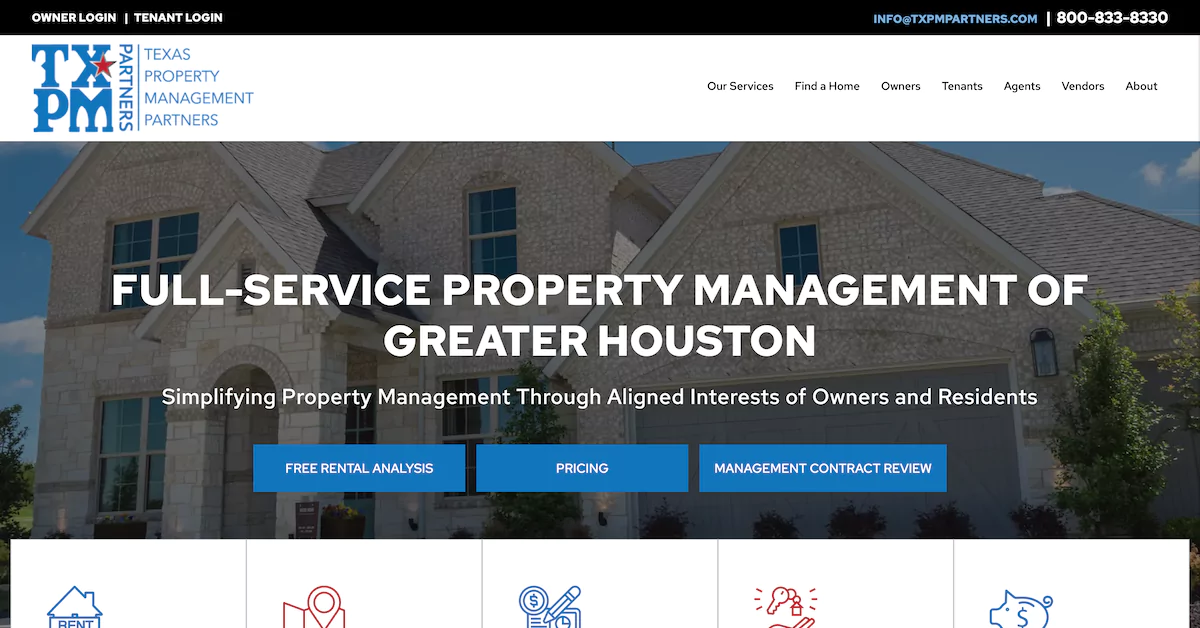 Houston Property Management | Texas Property Management Partners